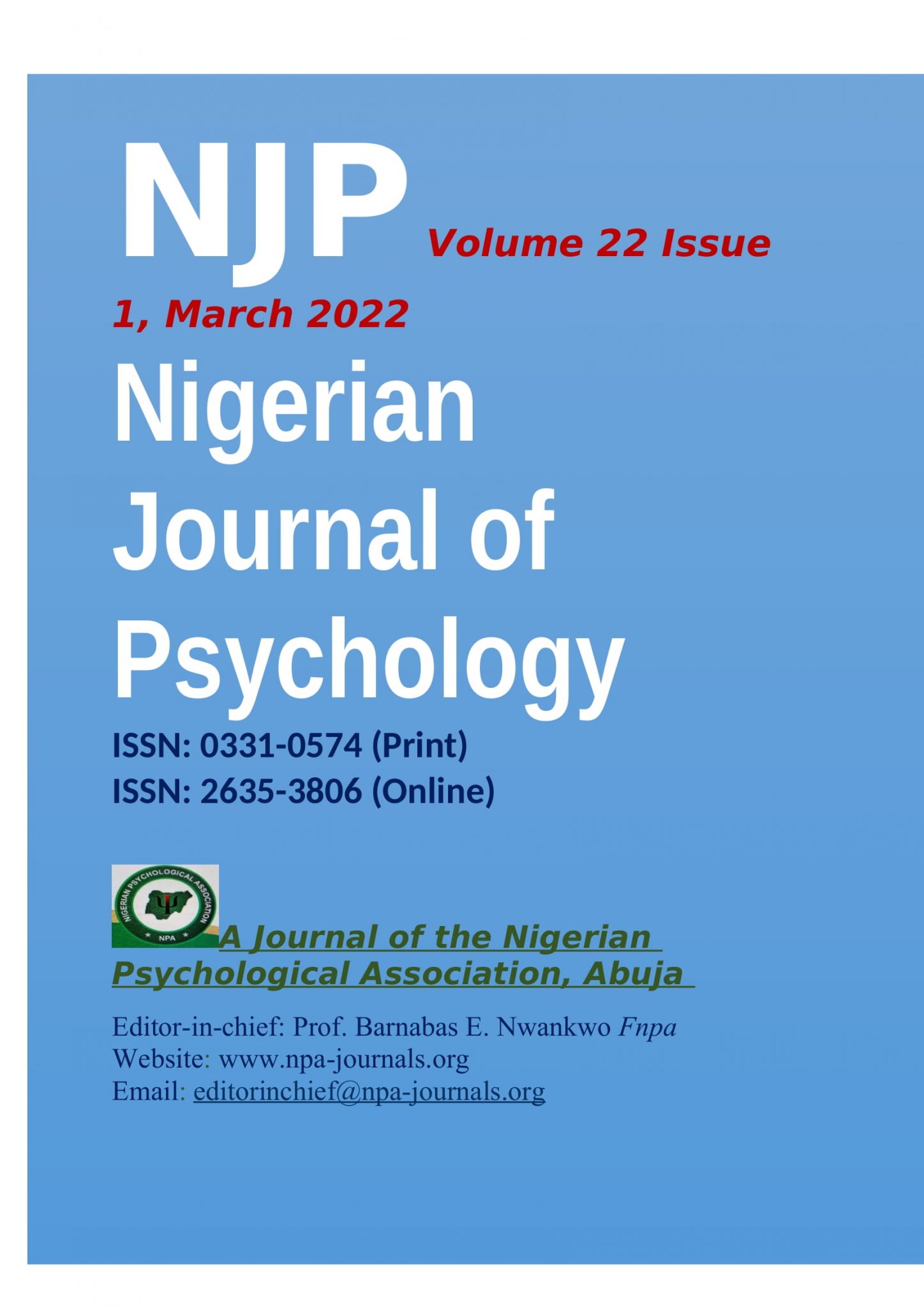 NJP - NPA JOURNALS